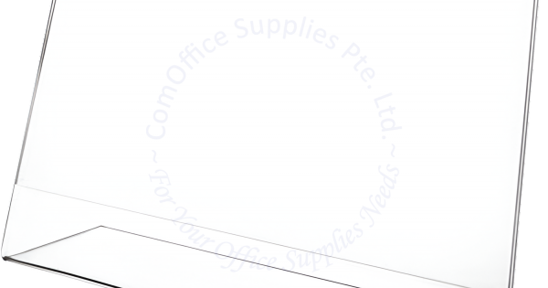 SUREMARK ACRYLIC LITERATURE HOLDER SQ-1342 A4 (HORIZONTAL/LANDSCAPE)