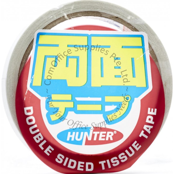 HUNTER DOUBLE SIDED TAPE 911 24MM x 50YDS